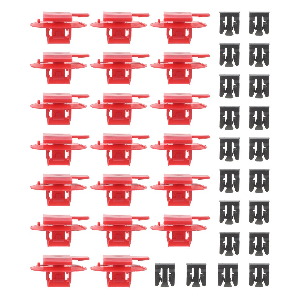 For GM Moulding Clip with Metal Reinforcement 20 Pcs -#11547026 | eBay