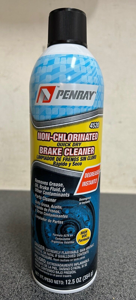 Penray 4520 Non-Chlrorinated Quick Dry Brake Cleaner 12 Pack of 12.5 oz ...