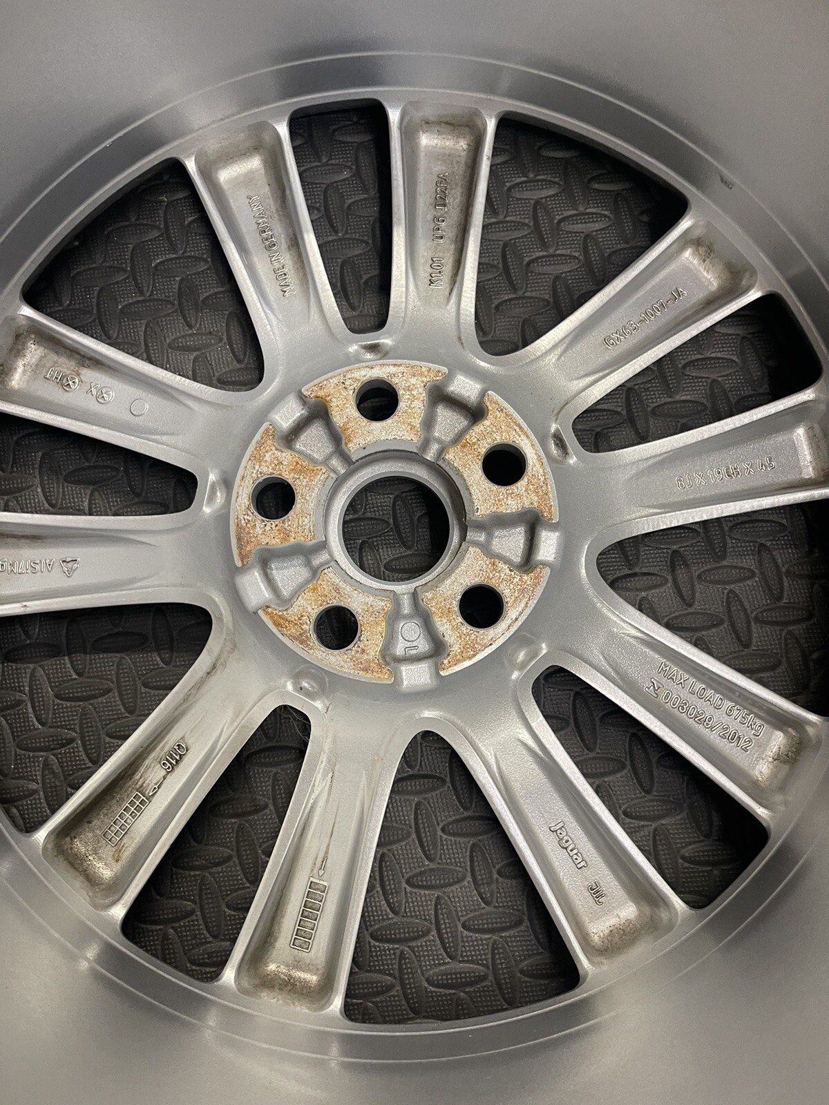 1 X Genuine Jaguar XF 19" Razor Alloy Wheel Gx63-1007-gc T2h4954 for ...