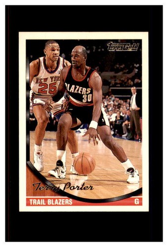 1993-94 Topps Gold Portland Trail Blazers #145G Terry Porter | eBay