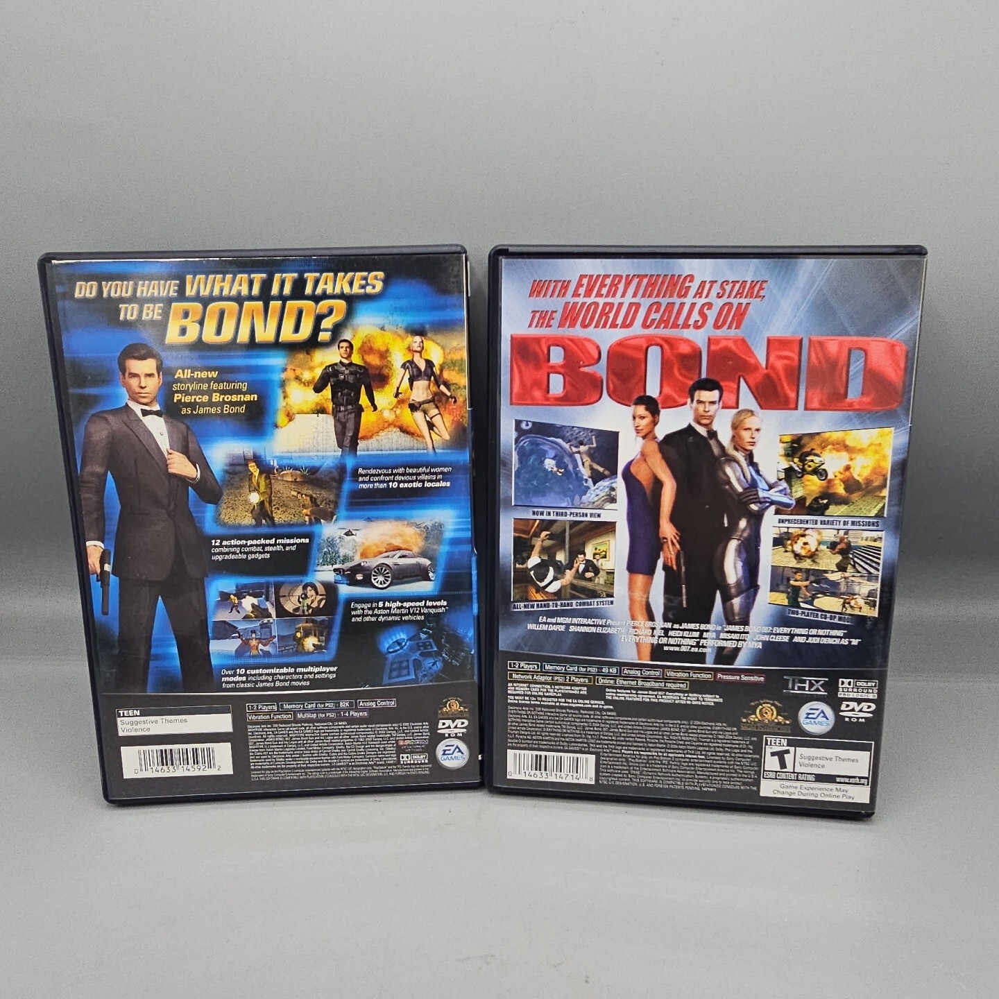 PS2 007 Night Fire Everything or Nothing Playstation 2 EA Games 2002 ...