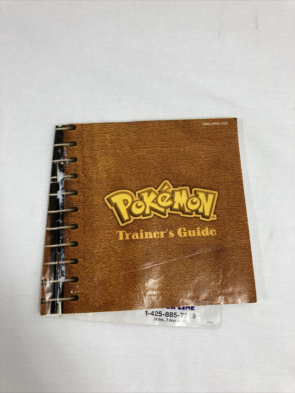 Pokemon Trainers Guide DMG-APAE-USA Nintendo Game Boy very rare hard to ...