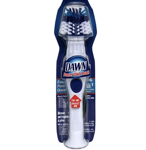 NIP Sealed Dawn Power Dish Brush Battery Operated Power Scrubber Spin ...