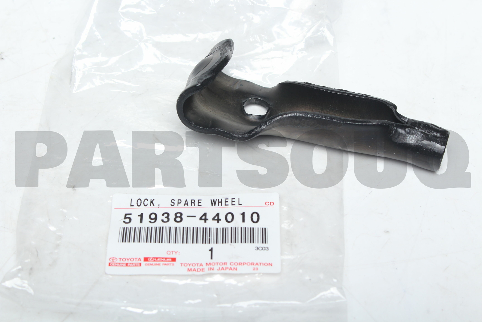 5193844010 Genuine Toyota LOCK, SPARE WHEEL CARRIER 51938-44010 | eBay