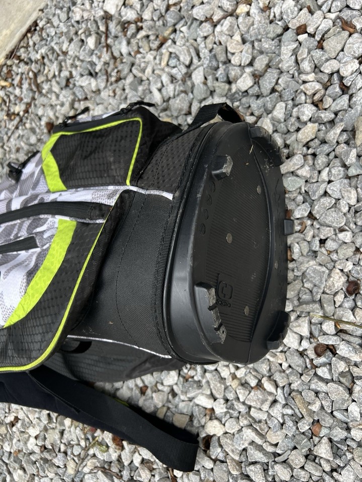 Ogio Shredder Black 15 Way Cart Golf Club Bag Shoulder Strap ~No Rain ...