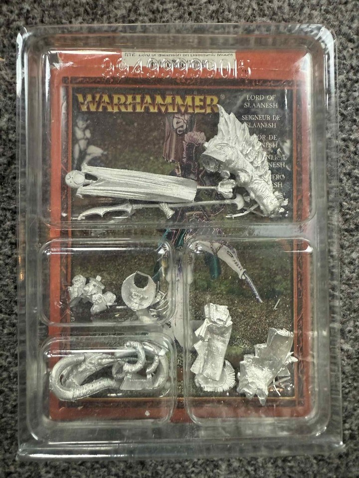 2003 Chaos Lord of Slaanesh on Daemonic Mount Citadel Demon Mounted ...