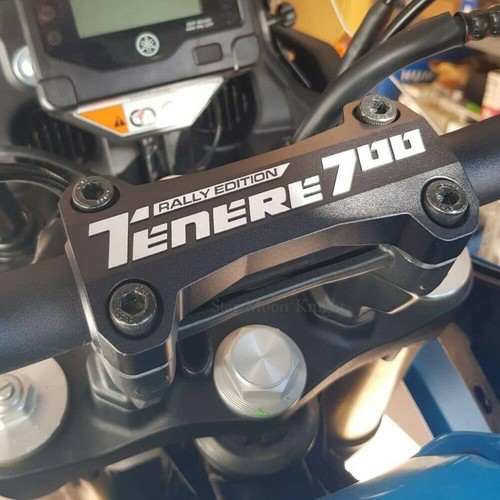 Motorcycle Handlebar Bar Risers With Top Clamp For Yamaha Tenere 700 ...