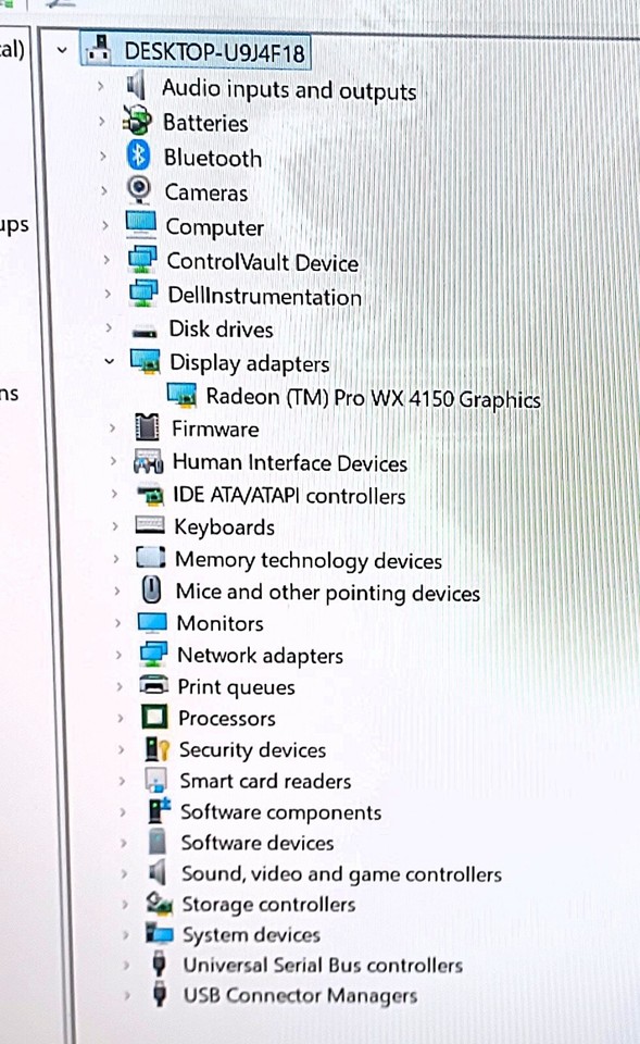 Dell Precision 7530 i5-8300H 16GB Ram 512GB SSD Radeon Pro WX 4150 Win ...