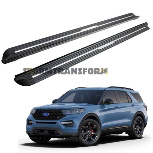 US Stock Side Steps for Ford Explorer 2020 - 2024 Running Boards Bar ...