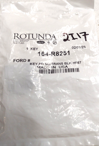 Genuine OEM Ford Key Rotunda 164-R8251 | eBay