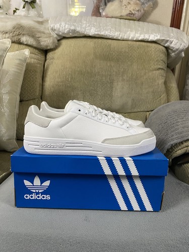 Adidas Originals Rod Laver White Grey Trainers Shoes BNIB Size 10uk ...