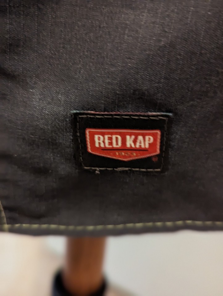 Red Kap Reflective Yellow Work Shirt Type R Class 2 Level 2 Sz M Short ...