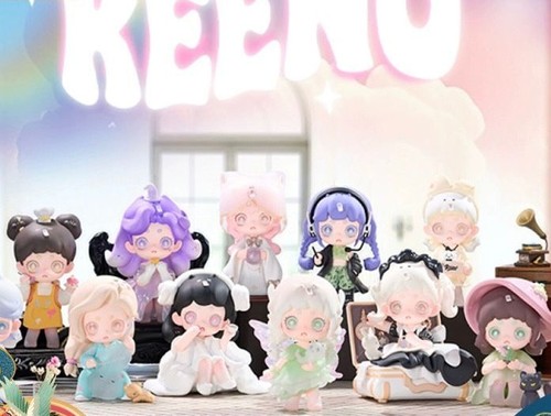 Ghost Keeno Adventures Series Blind Box Figures Full Set 9 Authentic ...