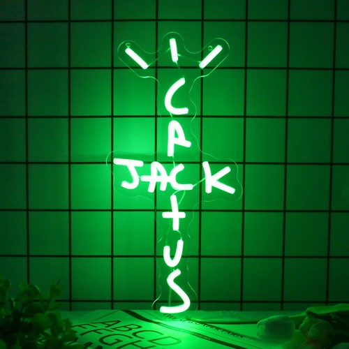 Travis Scott Cactus Jack LED Neon Light Sign for Room Wall Decor ...