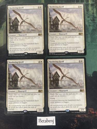 4x MTG Hushwing Gryff - Magic 2015 (M15) (Playset) | eBay
