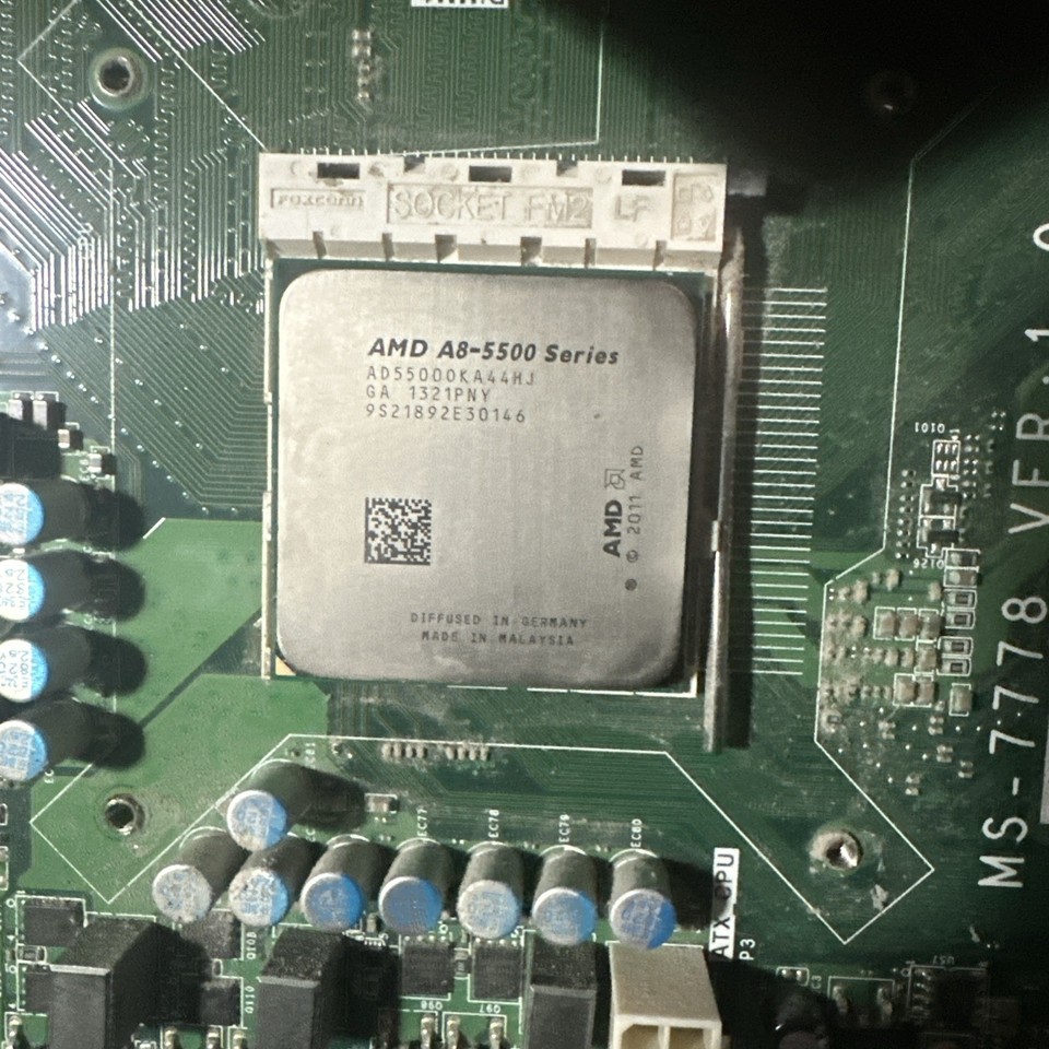 HP PAVILION P6-2427C AMD A8-5500 3.2GHz 16GB RAM MS-7778 MOTHERBOARD ...