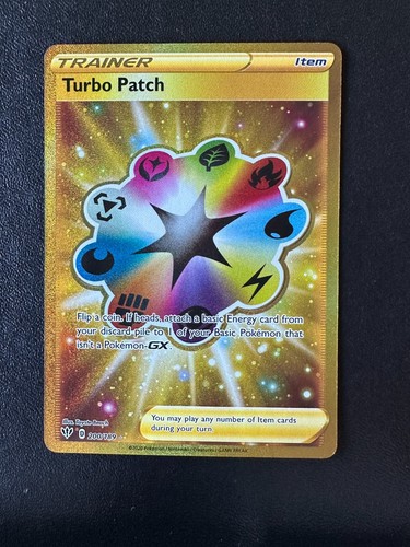 POKEMON TCG - DARKNESS ABLAZE - TURBO PATCH 200/189 | eBay