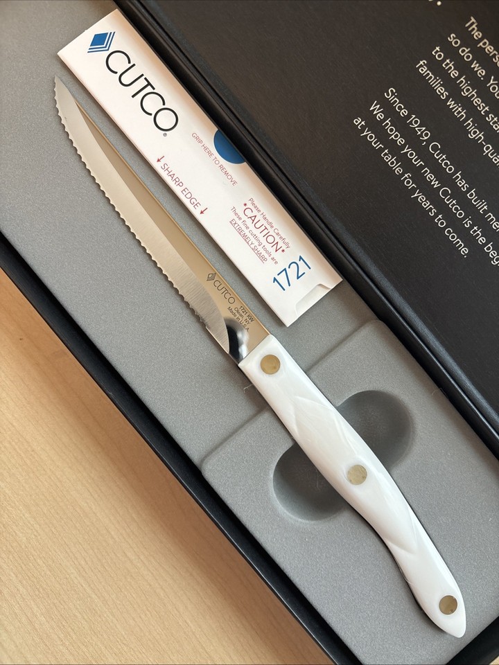 New Cutco 1721 Trimmer Pearl Handle In Gift Box Made In USA | eBay