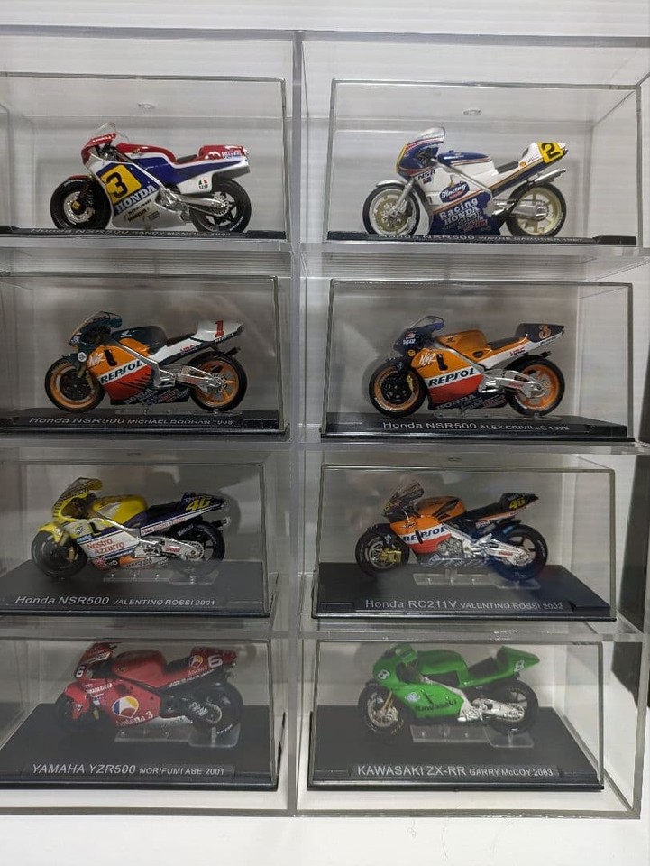 De Agostini Champion Motorcycle Collection 16 Bikes with Case #fc9b4b ...