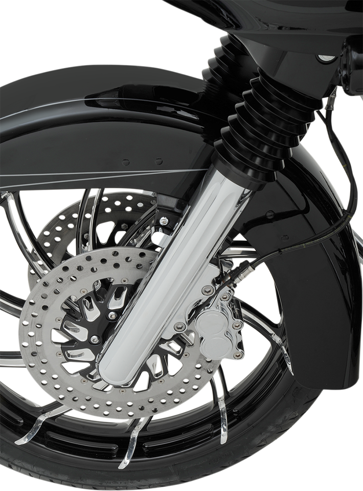 Arlen Ness Hot Legs for Bagger Models Chrome Deep Cut Dual Disc #40-502 ...