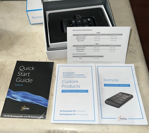 Starkey Remote Control 610 2.4ghz For Evolv + Livio hearing aids TESTED ...