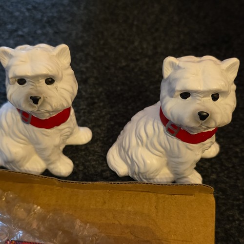 Historical Scotland West Highland White Terrier Dog Cruet Set Westie ...