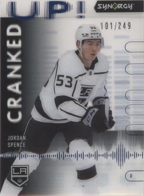 2022-23 Upper Deck Synergy - Cranked Up Jordan Spence #CU-SP Blue /249 ...