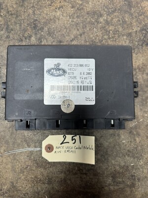 Mack VECU Control Module CECU 12MS411 12MS48M6 412.213/006/012 | eBay