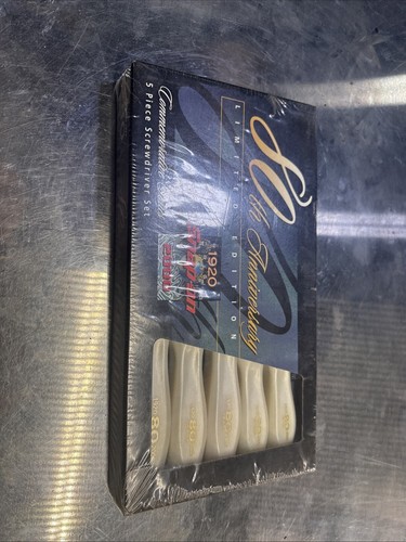 SNAP ON SDDX50ANV80X 80TH ANNIVERSARY PEARL WHITE HANDLE SCREWDRIVER ...