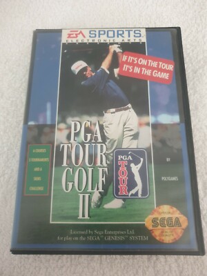 Sega Genesis Pga Tour Golf 2 Game | eBay Australia