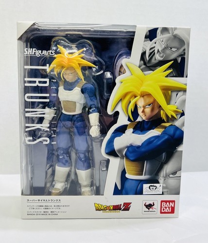 Dragon Ball Z Trunks Super Saiyan Action Figure SHF Bandai S.H.Figuarts ...