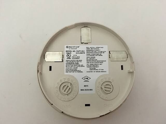 Notifier Fsp 851 Notifier FSP 951 IV Smoke Detector