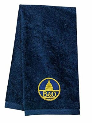 Baltimore and Ohio Logo Embroidered Hand Towel [25] | eBay