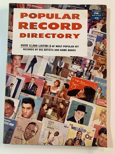 Popular record directory - 1958 | eBay