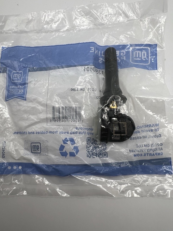 Genuine GM Tire Pressure Monitoring System Sensor 13540601 OEM | eBay