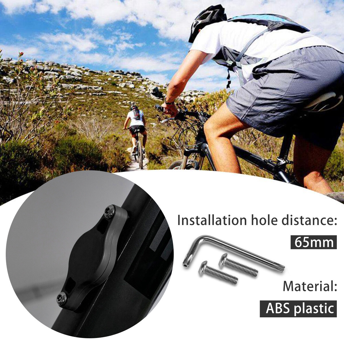 For Air Tag Bike Mount Holder Bracket Attachment Bicycle Anti Lost GPS ...