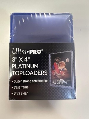 Ultra Pro Platinum 3x4 Toploaders 74427159108| eBay
