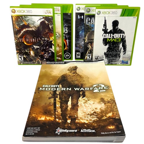 Xbox 360 Game Lot – Call of Duty, Halo, Battlefield, Lost Planet + MW2 ...