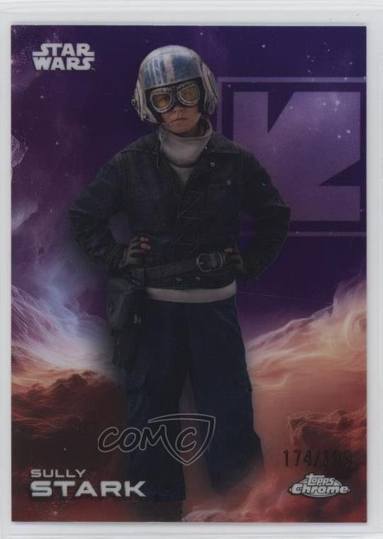 Sully Stark 2025 Topps Chrome Star Wars #172 Superfractor /1 Price ...