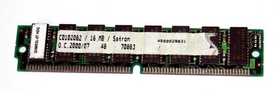 16 MB EDO-RAM 72-pin non-Parity PS/2 Simm 60 ns Chips:8x Hyundai ...