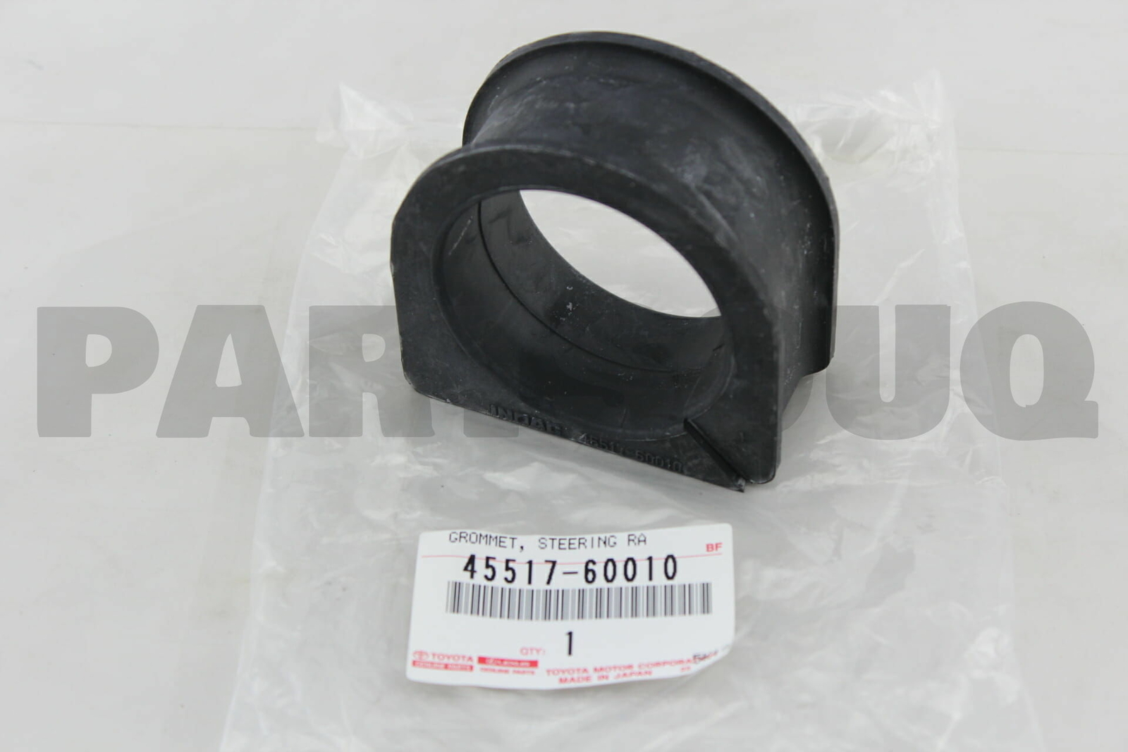 4551760010 Genuine Toyota GROMMET, STEERING RACK HOUSING, NO.2 45517 ...