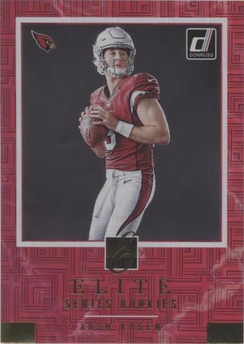 2018 Panini Donruss - The Elite Series Rookies Josh Rosen #ESR-2 (RC ...