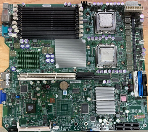 Supermicro X7DBR-E Socket 771 MRBRD W/Dual Intel 06 L5420 Xeon/No HSNK ...