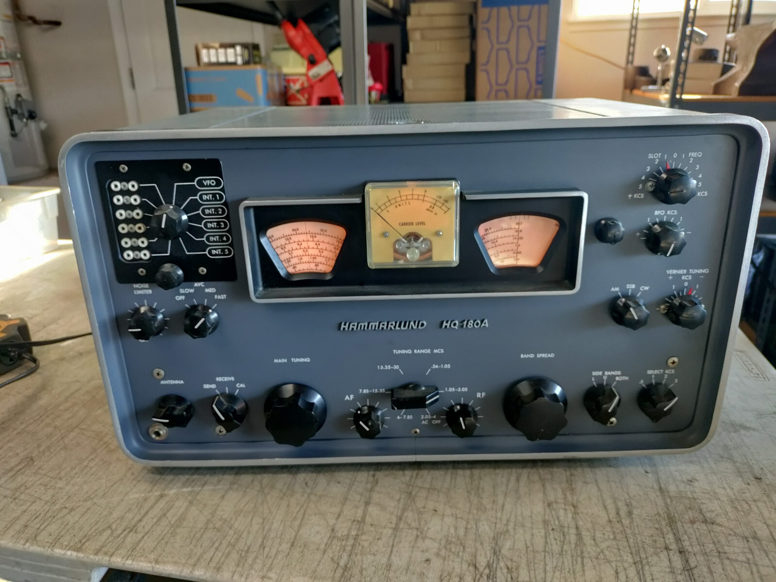Hammarlund HQ-180A Vintage Tube Ham Radio Receiver | eBay