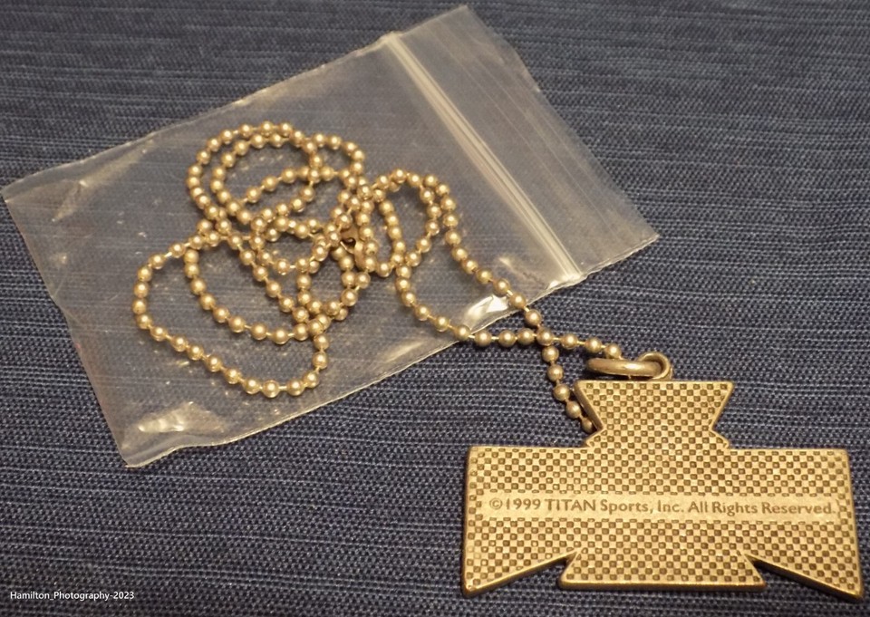 WWE The Undertaker pendant necklace (1999, Titan Sports, vintage) | eBay