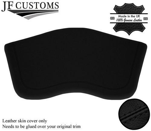 BLACK STITCH LEATHER TARGA HEADLINER SUN SHADE LEATHER COVER FOR ...