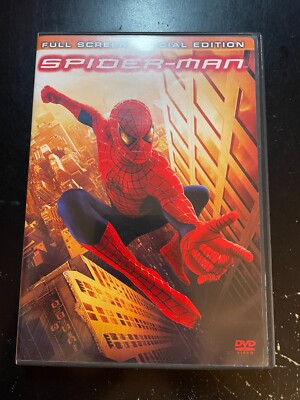 SPIDER-MAN FULL SCREEN SPECIAL EDITION DVD - 2-DISC SET - 2002 - TOBEY ...