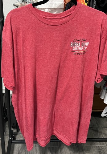 Good Times Red Bubba Gump 2x Shirt | eBay