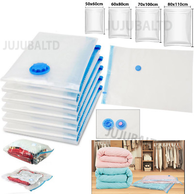 STRONG VACUUM STORAGE SPACE SAVING BAGS VAC BAG SPACE SAVER NEW VACCUM ...