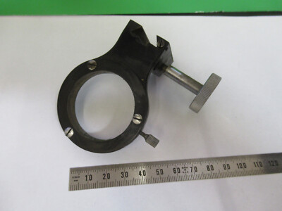 BRASS CONDENSER HOLDER for BAUSCH LOMB MICROSCOPE PART AS PICTURED R6-A ...